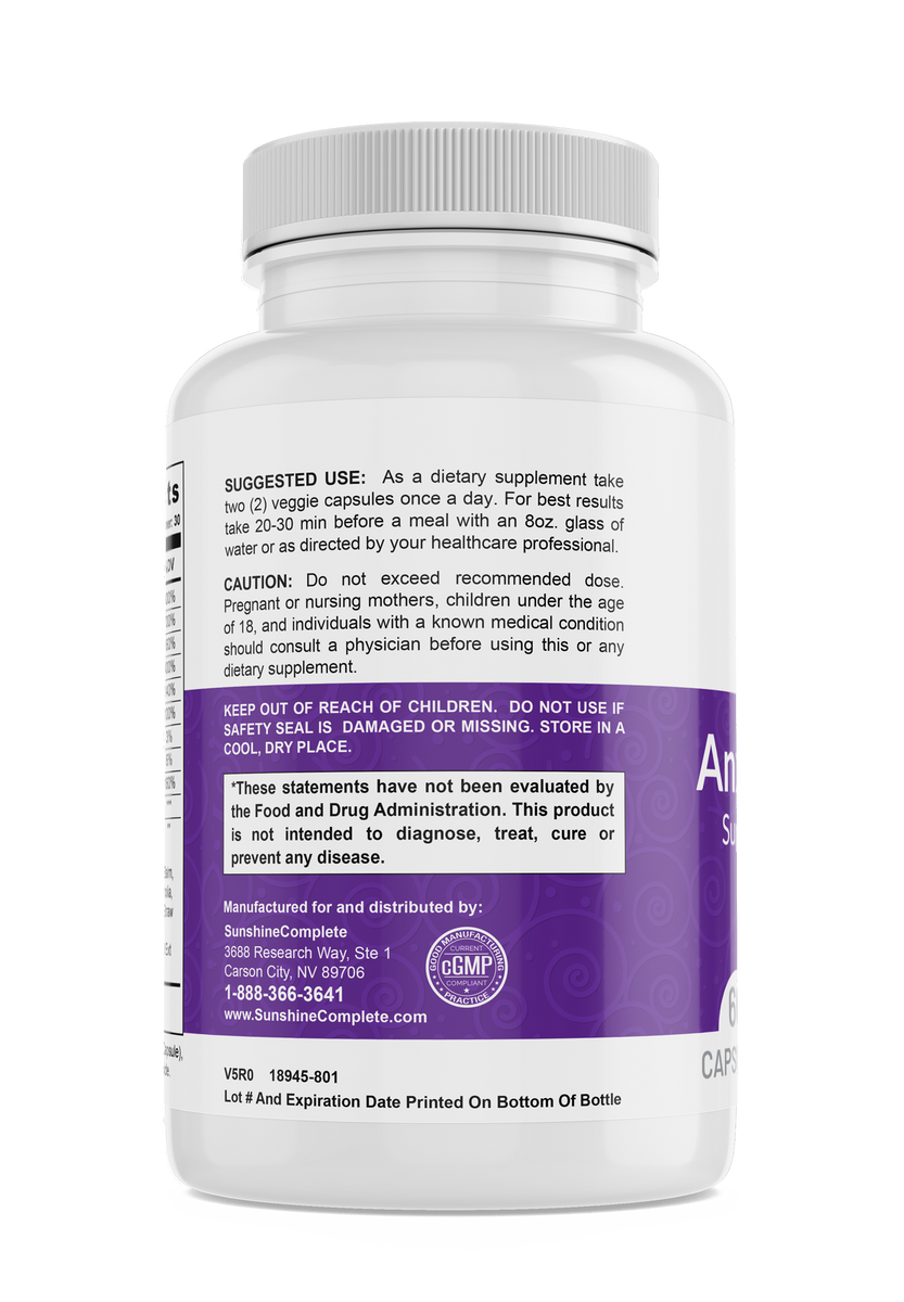 Anxiety Formula for Deep Calming & Reducing Stress